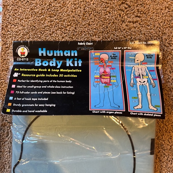 carson dellosa publishing | Other | Human Body Kit New Home School ...